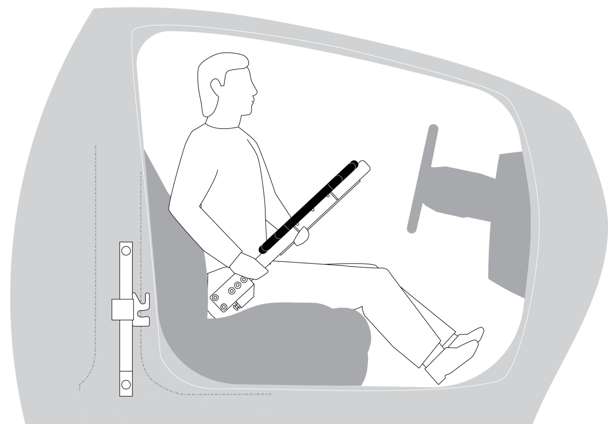 Jeff Gosling Transfer Plate - Des Gosling Mobility
